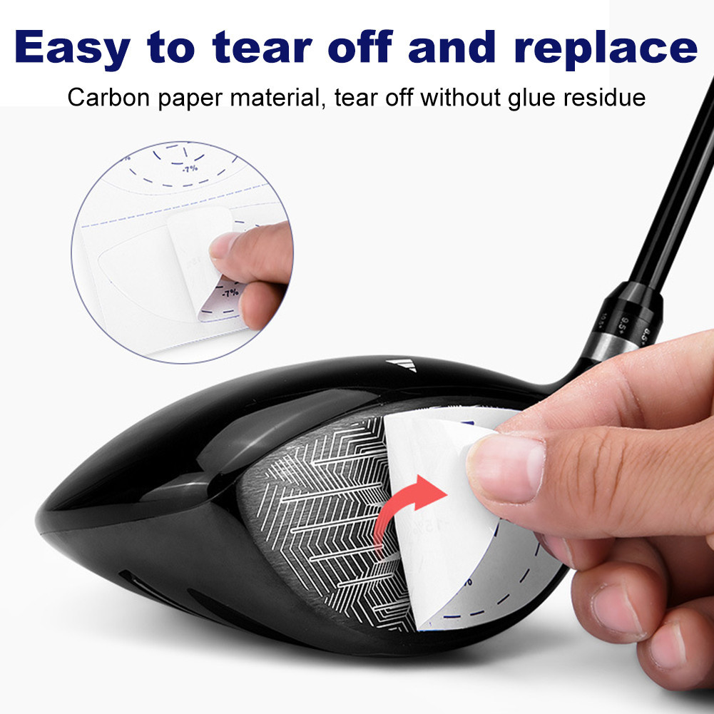 Golf Impact Tape Club Impact Stickers Golf Impact Tape Labels for Golf ...