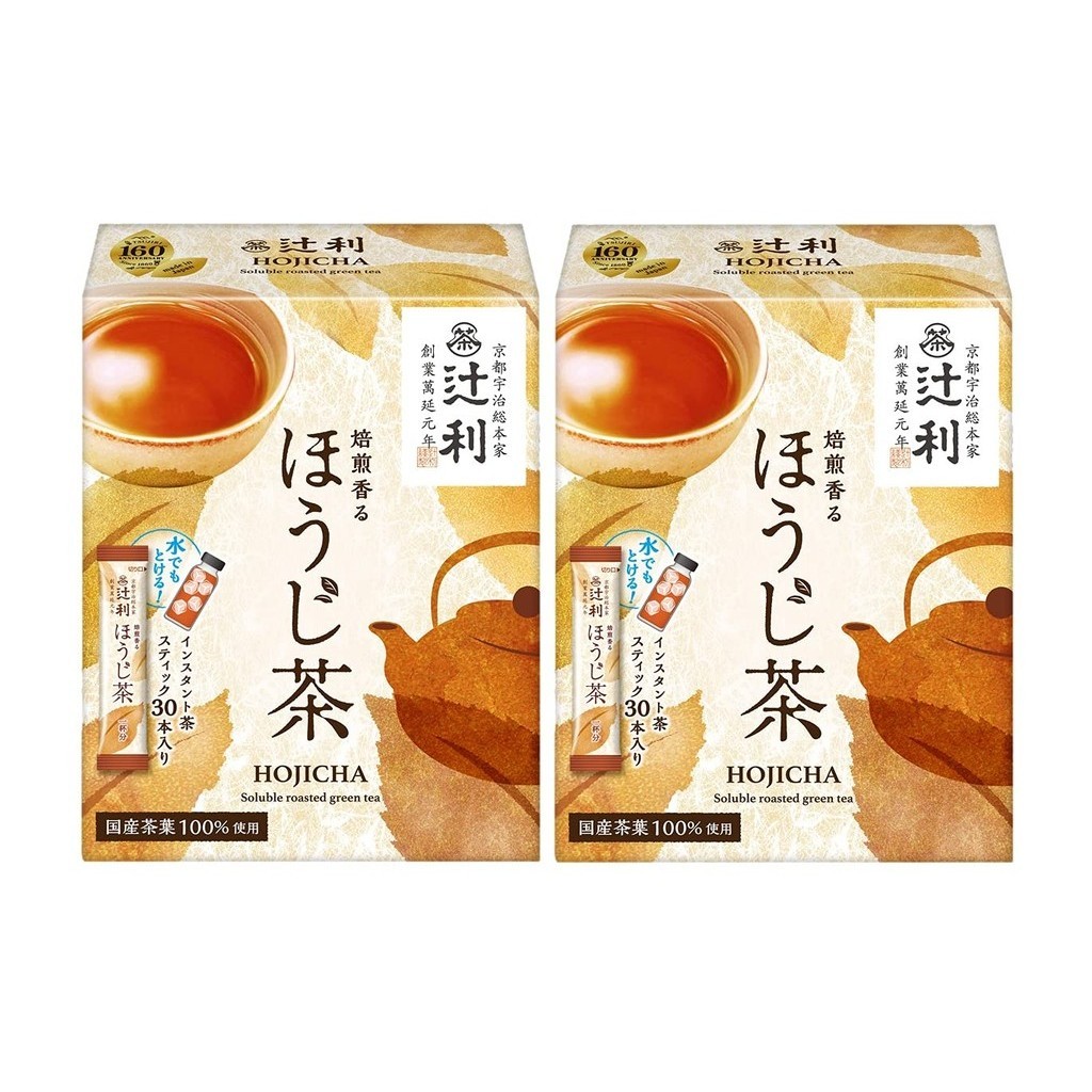 Tsujiri Roasted Fragrant Hojicha (Stick) 30P ×2 Boxes Powder 【Direct ...