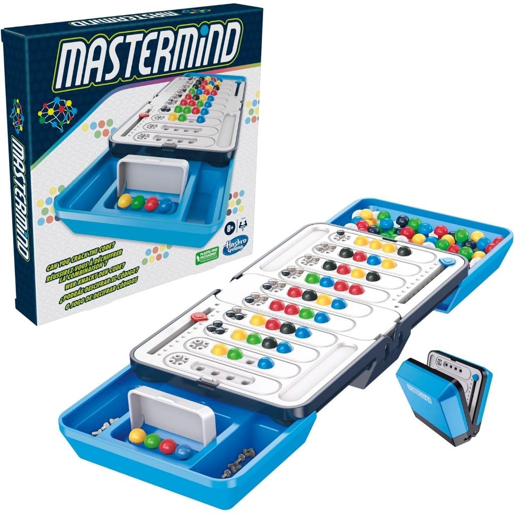 Hasbro Gaming Mastermind Refresh Board Game for Families and Kids, The ...