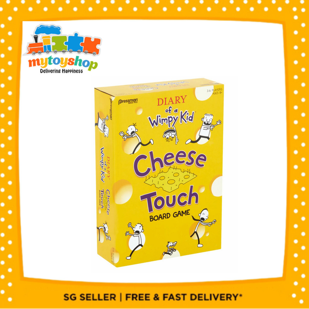 Diary of a Wimpy Kid Cheese Touch Board Game | Shopee Singapore