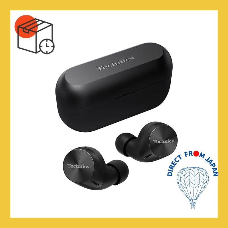 Technics Wireless Earbuds EAH-AZ60M2-K Black Bluetooth Noise Cancelling ...