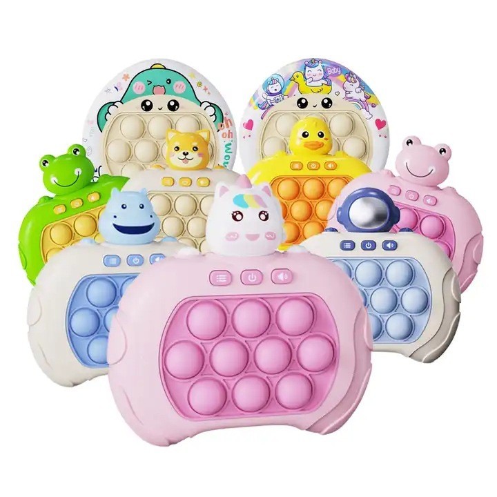 Quick Push Game Pop It Electronic Speed Educational Toys Bubble Fidget ...