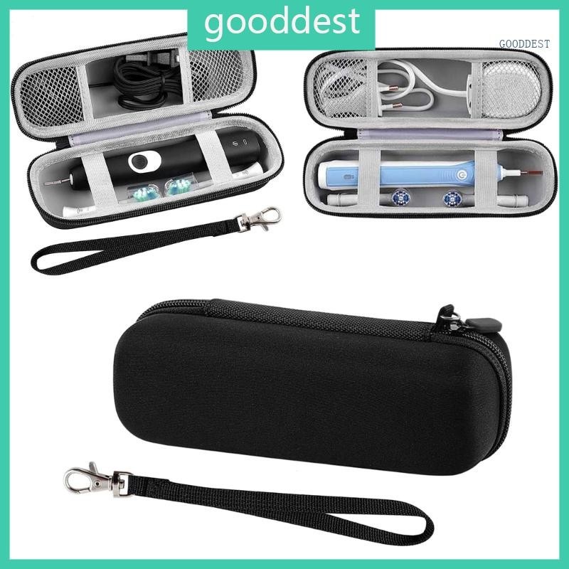 GOO Waterproof Lightweight Electric Toothbrush Travel Case EVA Zipper ...