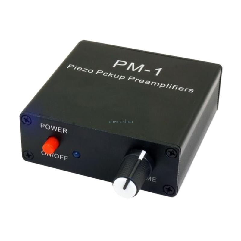 Electric Piezo Pickup Preamplifier Auditory PM-1 Headphone Amplifier ...