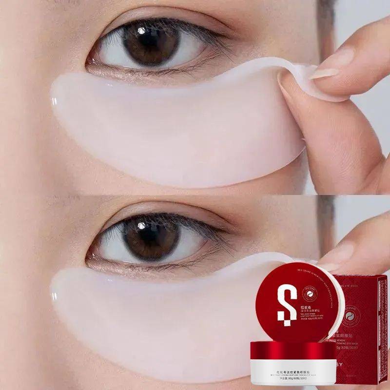 Red Snake Venom Eye Mask Patch Remove Baggy Eyes Dark Circles Reduce ...