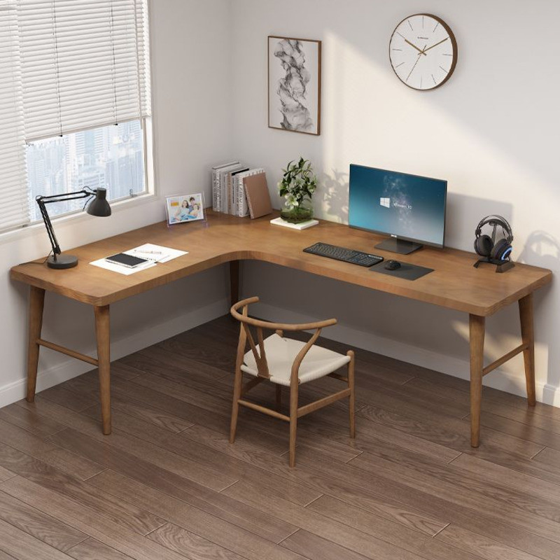 Ko Computer Desk Work Table Nordic Solid Wood Corner Desk Worktable ...