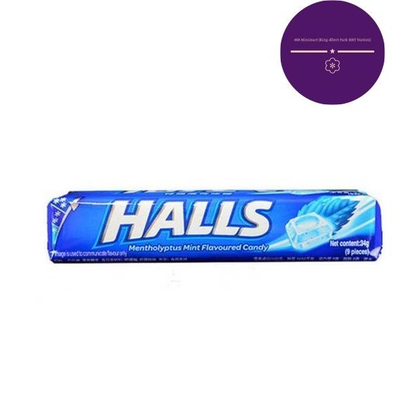 Halls Stick Mentholyptus 34g | Shopee Singapore