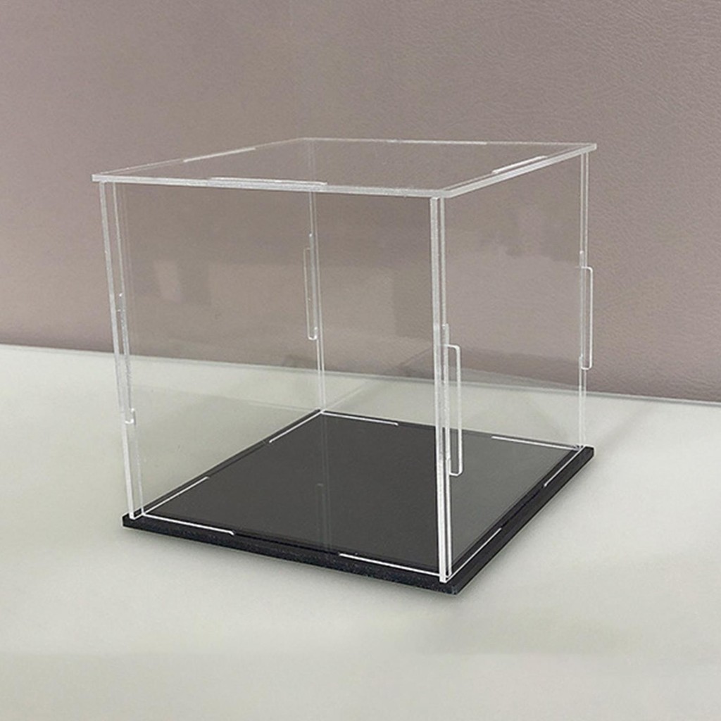 20cm Acrylic action figure display box for POPMART | transparent | dust ...