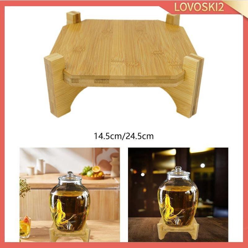 [Lovoski2] Drink Dispenser Stand Glass Jar Support Water Dispenser Rack ...