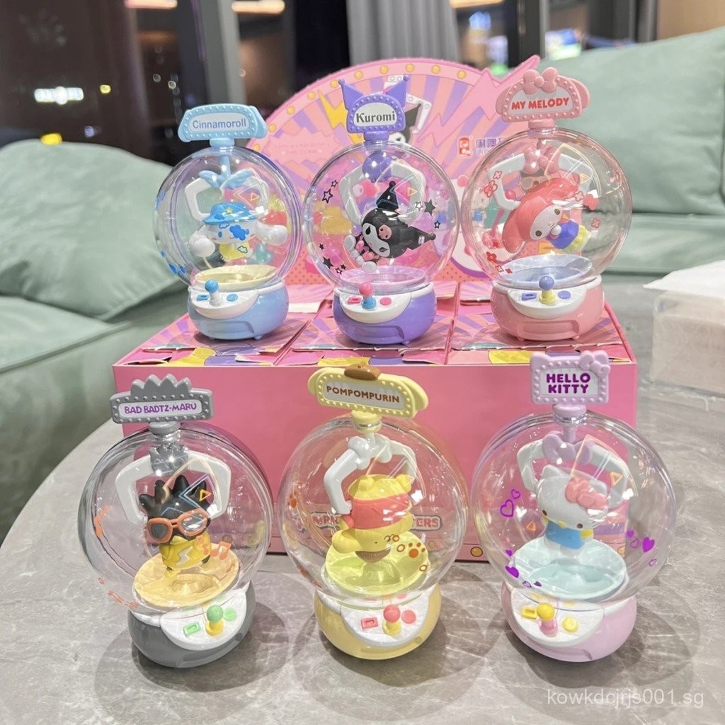 Sanrio Blind Box Hello Kitty Kuromi Claw Machine My Melody Gift Desk ...
