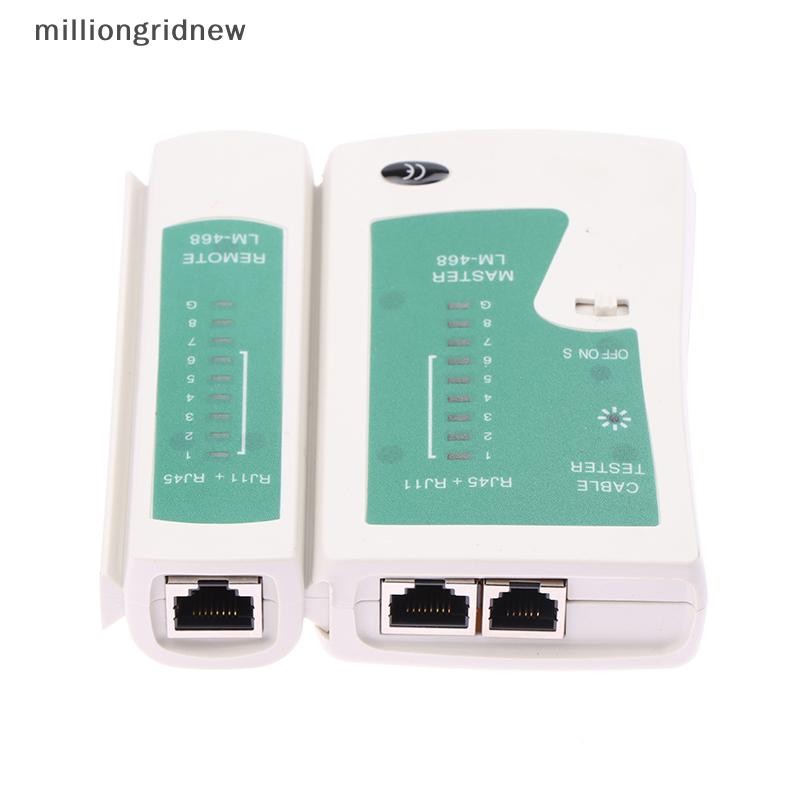 [milliongridnew] RJ45 RJ11 Network Cable Tester Cat5 Cat6 UTP LAN Cable ...