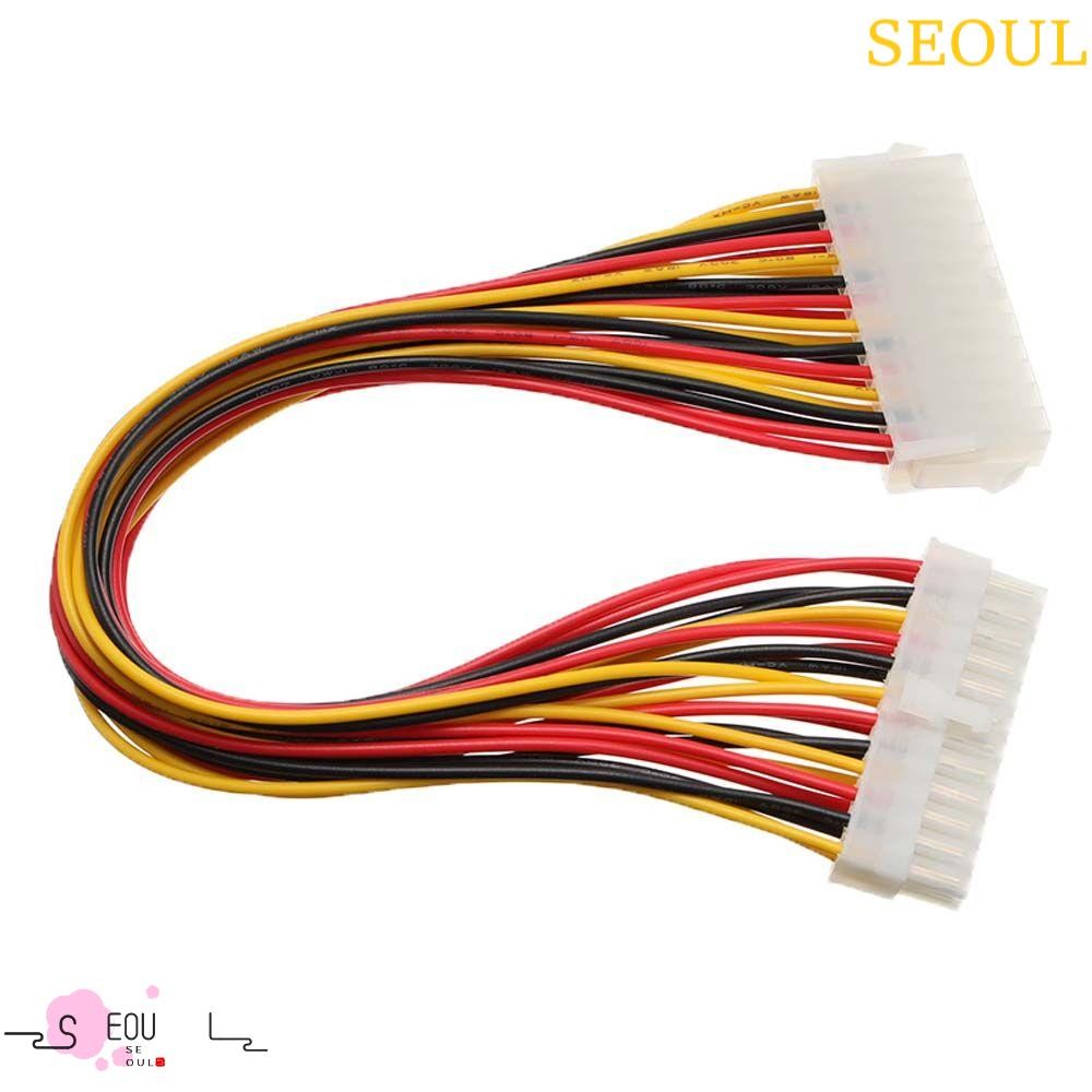 SEOUL Power Supply Extension Cable for Internal PC PSU TW 30cm Male to ...