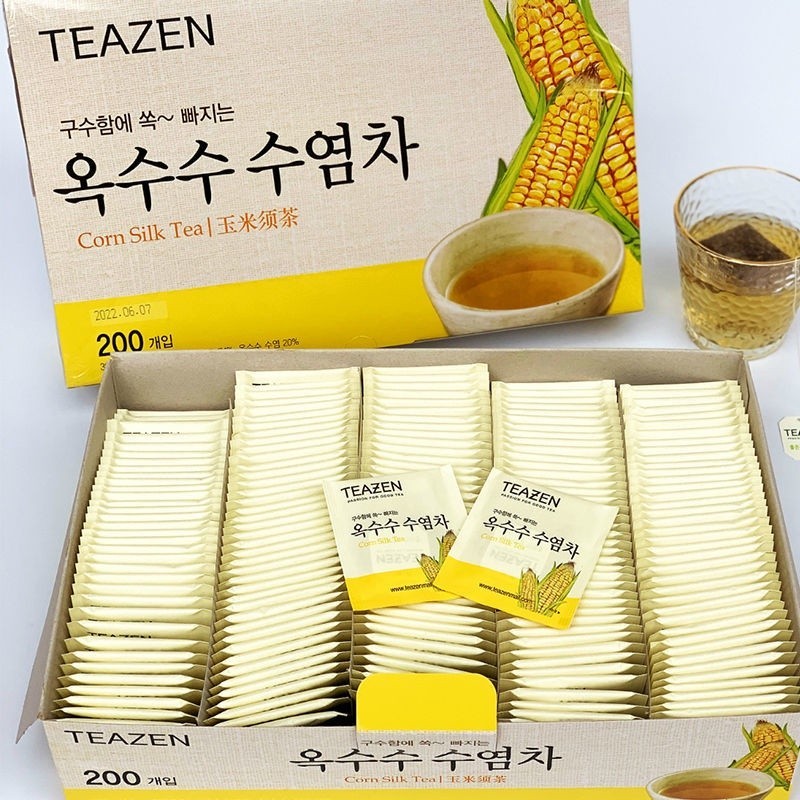 Korea Teazen Dahada Corn Silk Tea Burdock Edema 0 Sugar Low Calorie ...