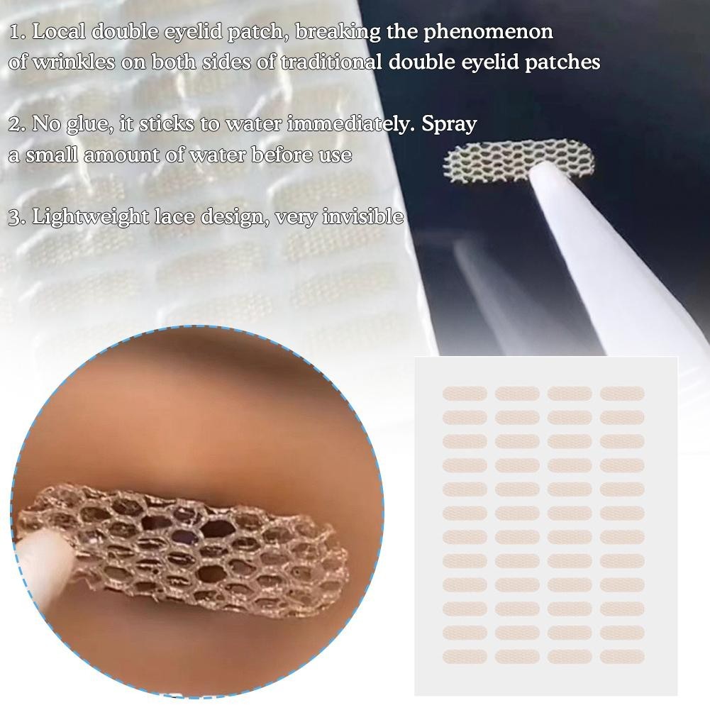 Mini Eyelid Tape Skin Tone Invisible Breathable Double Eyelid Patch ...