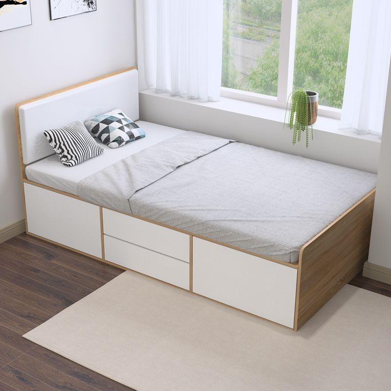 【SG⭐SALES】Solid Wood Bed Frame Storage Bed Frame Small Household Tatami ...