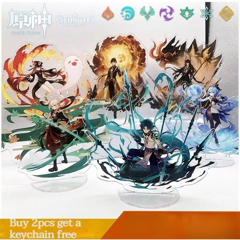Genshin impact baal Genshin Impact Stand Characters Hutao ZhongLi ...