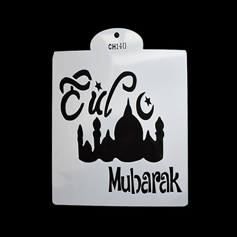 Fnw Eid Decoration Stencils Cake Decor Ramadan Decoration Home 2024 Eid ...
