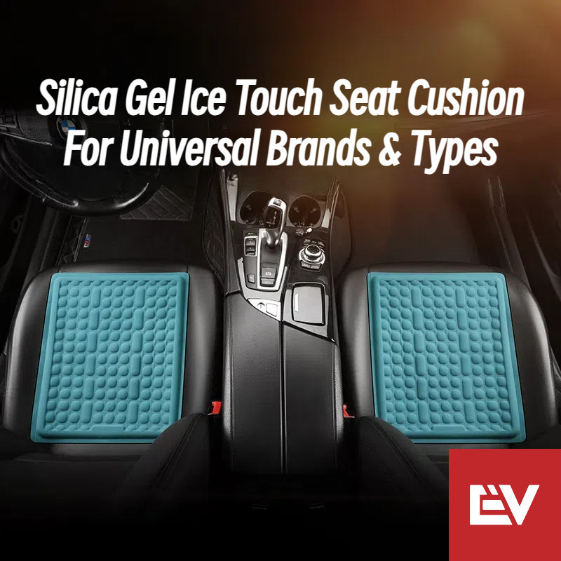 Universal Silica Gel Cars Seats Cushion Ice Touch Cool For Hot Summer ...