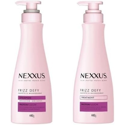 [Unilever] NEXXUS Smooth & Manageable Shampoo Pump 440g + Treatment Pump 440g | Shopee Singapore