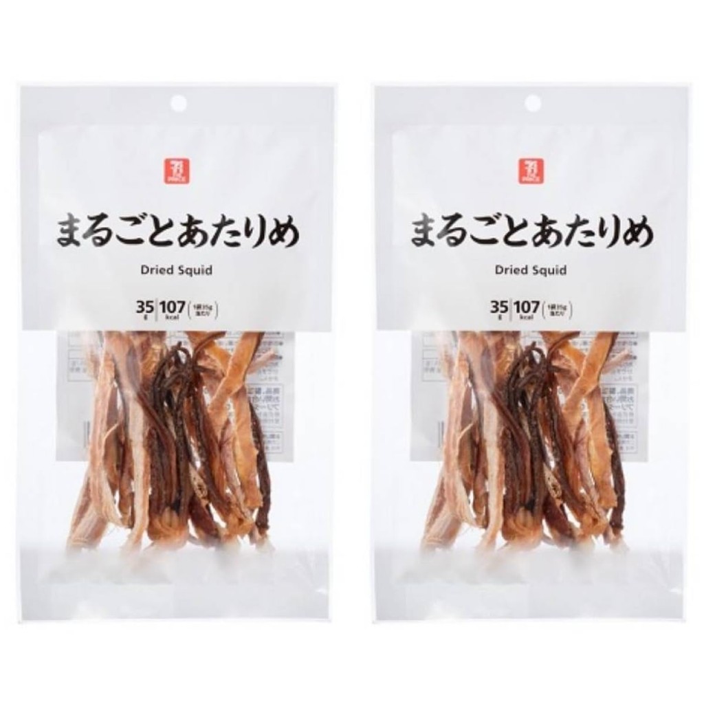 Japan 7-Eleven Marugoto Atarime 35g 2 bags set Atarime Surume Seven ...