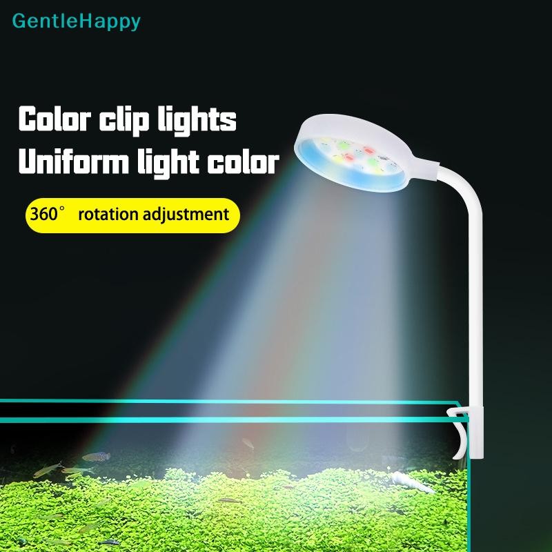 GentleHappy Aquarium USB-Plug Aquarium Lamp LED With Clip Aquarium For Plants Aquatic Freshwater ...