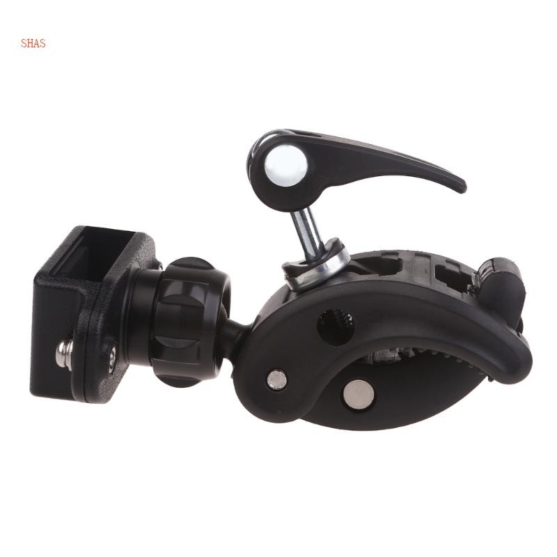 Shas Upgraded Walkie Bicycles Bracket Motorcycle Mount Adjustable ...