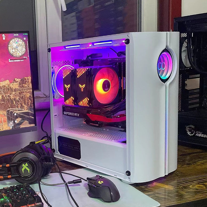 Wanjia Infinite Player Case Self-Contained Light Bar MATX ...