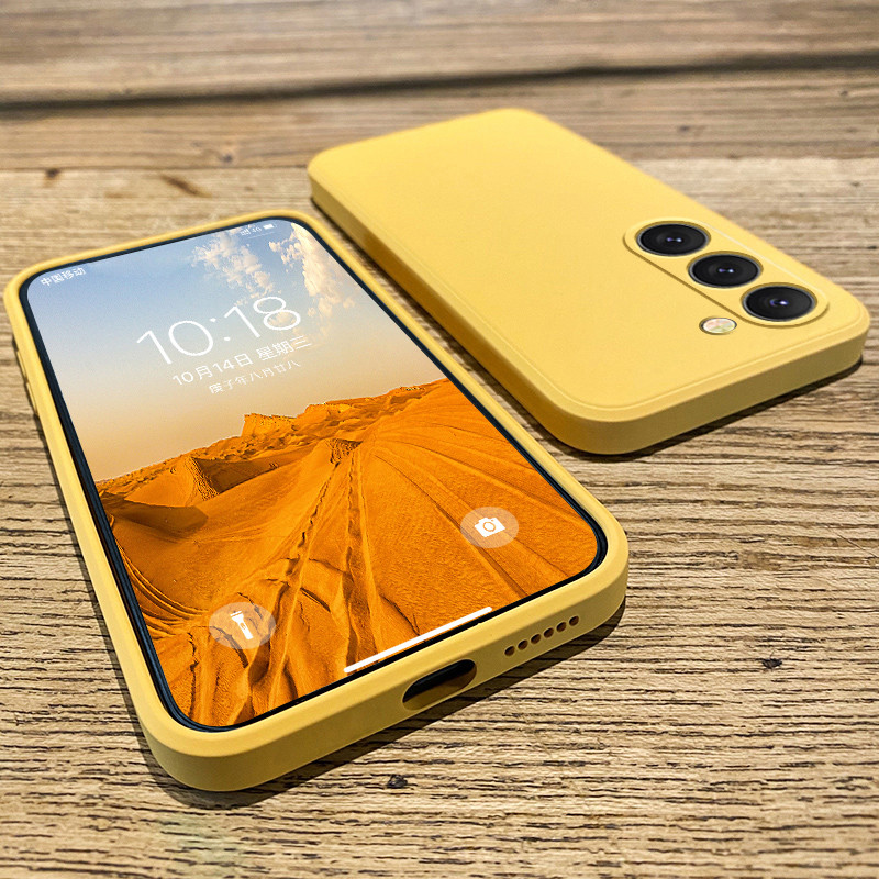 Case Liquid Silicone Camera Lens Protector Soft Cover For Samsung ...