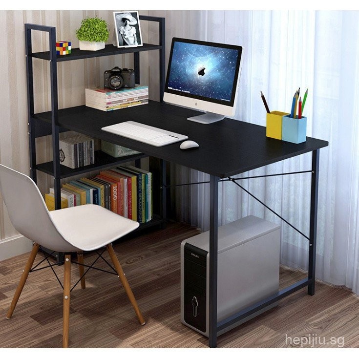 120cm X 55cm Computer Study Table -With Bookshelves / Laptop Desk YMPB ...