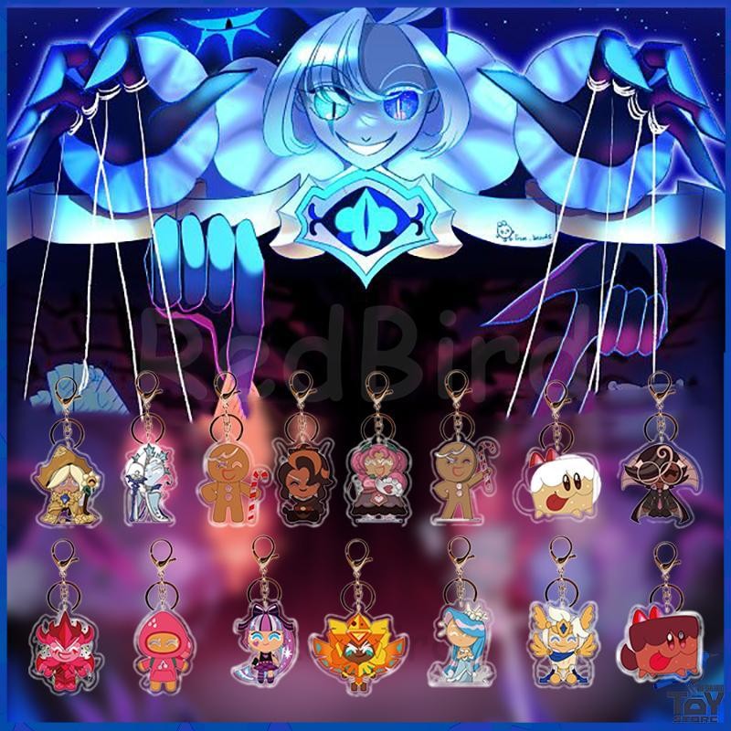 Cookie Run: Kingdom Keychain, Game Cookie Run Acrylic Backpack Pendant ...