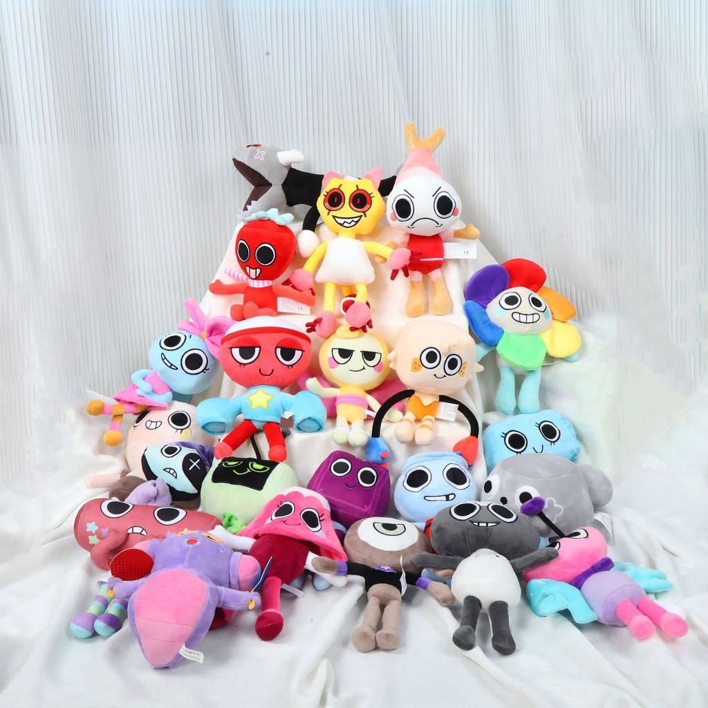 Dandy's World Plush Toys Scraps Super Soft Poppy Boxten Shrimpo Scraps ...