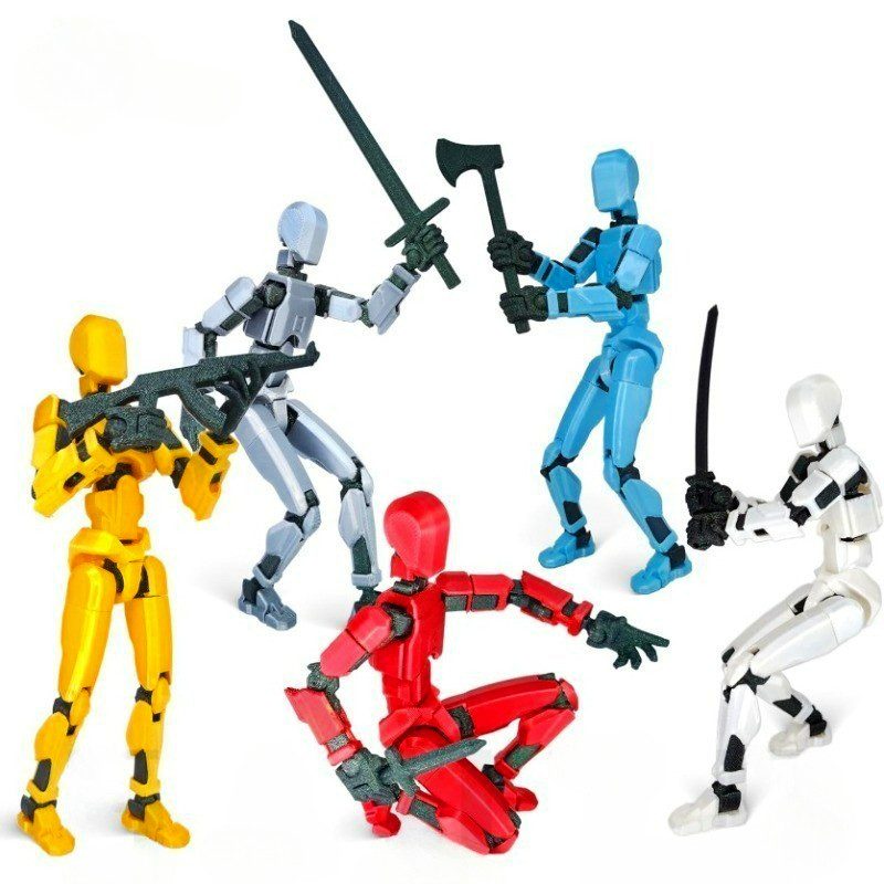 Lucky 13 Figure Model Multi-joint Action Figure Lucky 13 Toys ...