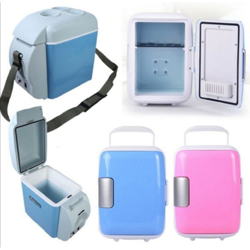 Mini Fridge Car & Home Dual Use 4L迷你冰箱和汽车使用 | Shopee Singapore