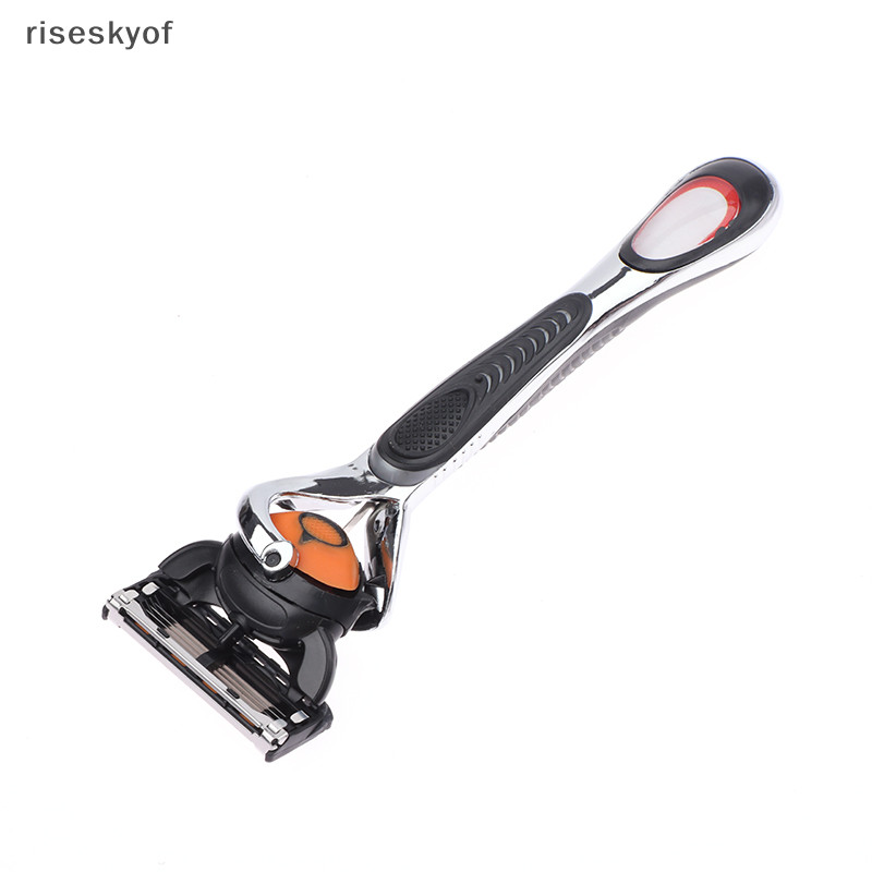 riseskyof 5-Layer Razor Blades Replacement Blades Manual Wet Shaving ...