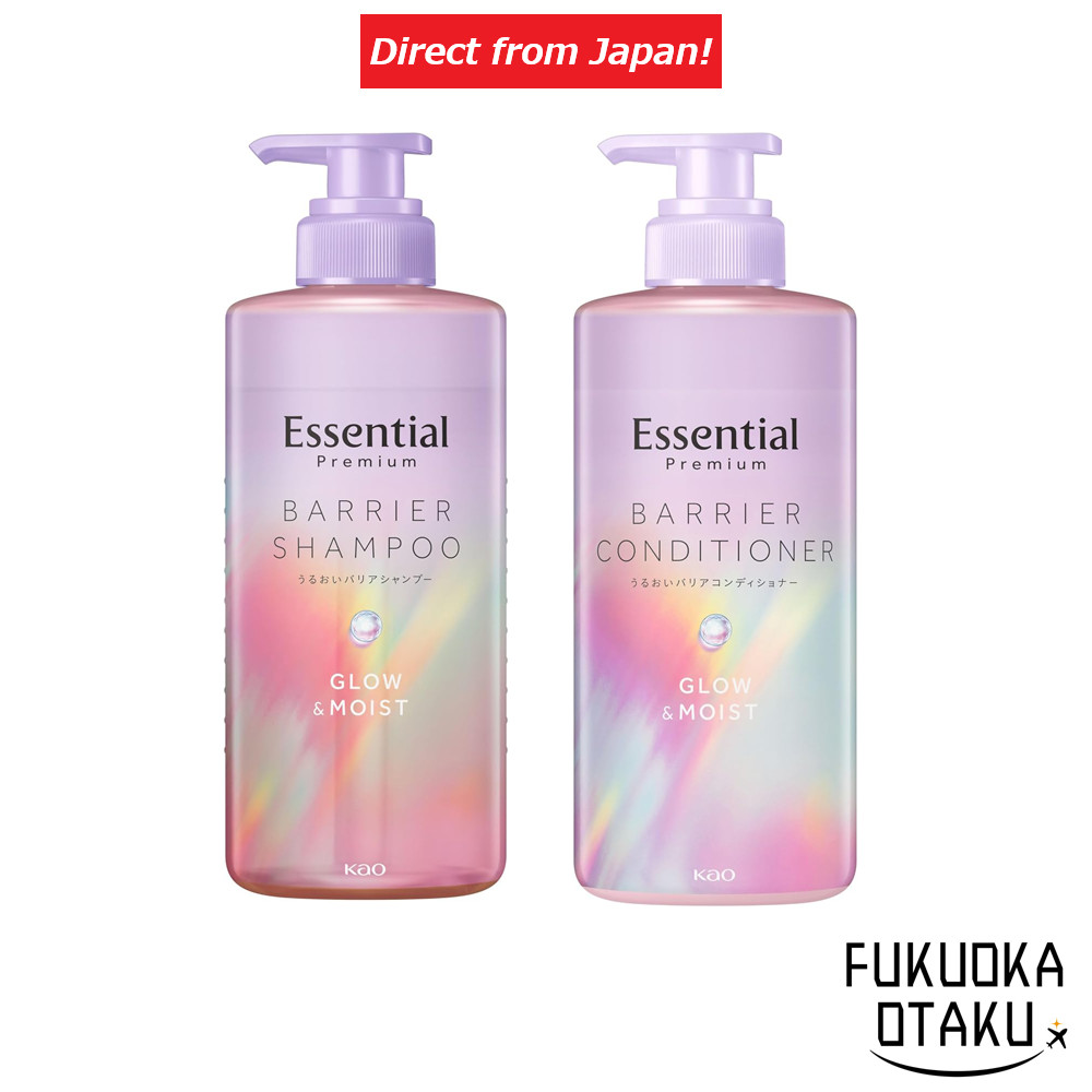 Essential Premium Moisture Barrier Glow & Moist Shampoo/Conditioner ...