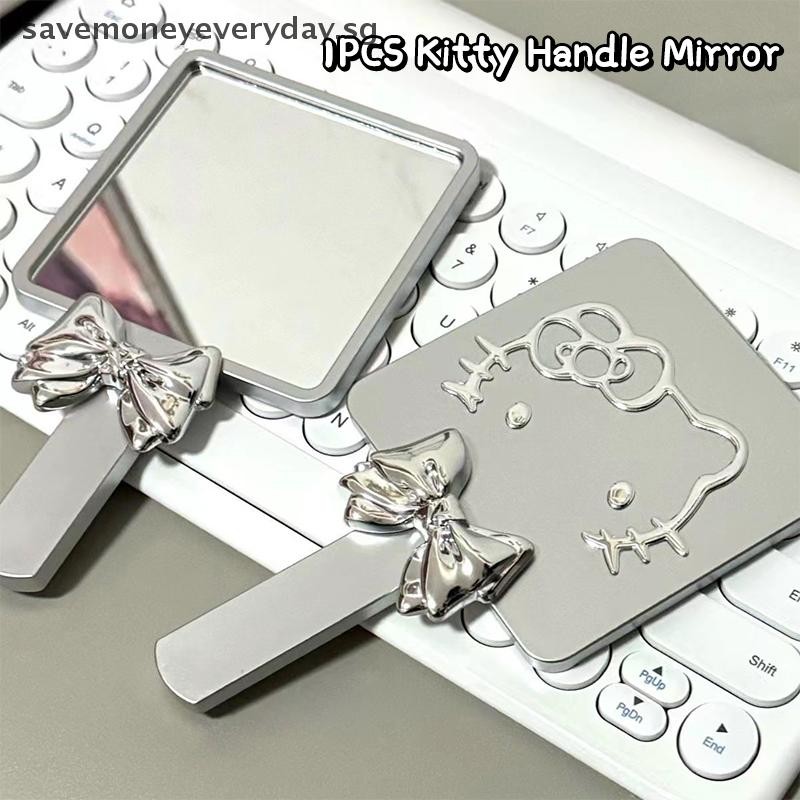 SAV Cartoon Hello Kitty Handheld Mirror Girl Square Shape Desktop ...