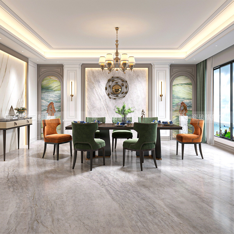 Jianyi Ultra-Dense Seam Rock Slab Roman Holiday2700*900Large Size ...