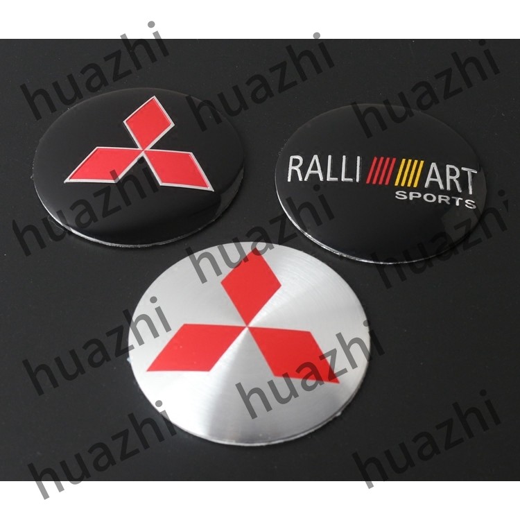 Mitsubishi Car Styling 4pcs 56mm Car Wheel Center Hub Caps Cover Rim ...