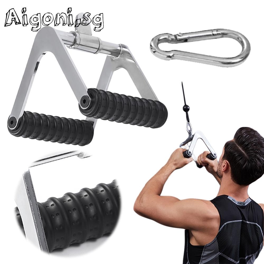 Double V Rowing Handle Fitness Pull Down Handle Double V Handle Cable ...