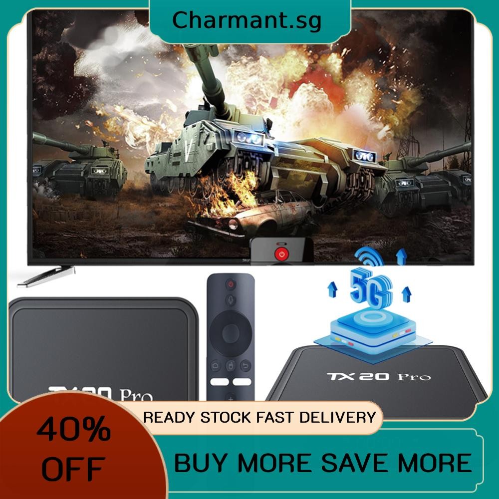 Android 15.0 Smart TV Box 4K HD Media Player Dual WIFI BT Set Top Box ...