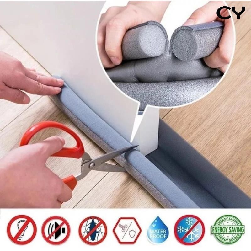 Flexible Door Bottom Sealing Strip Sound Proof Noise Reduction Under ...