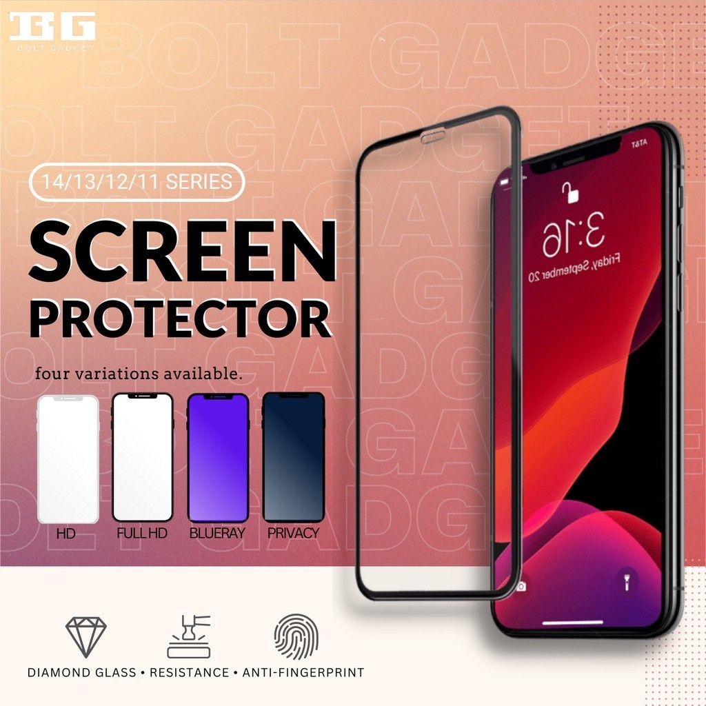 9D HD Transparent Screen Protector For iPhone 11 12 13 14 15 16 Pro Max ...