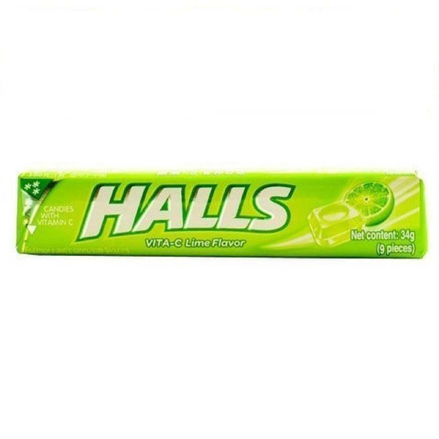 Halls Flavored Candy 34 Grams | Shopee Singapore