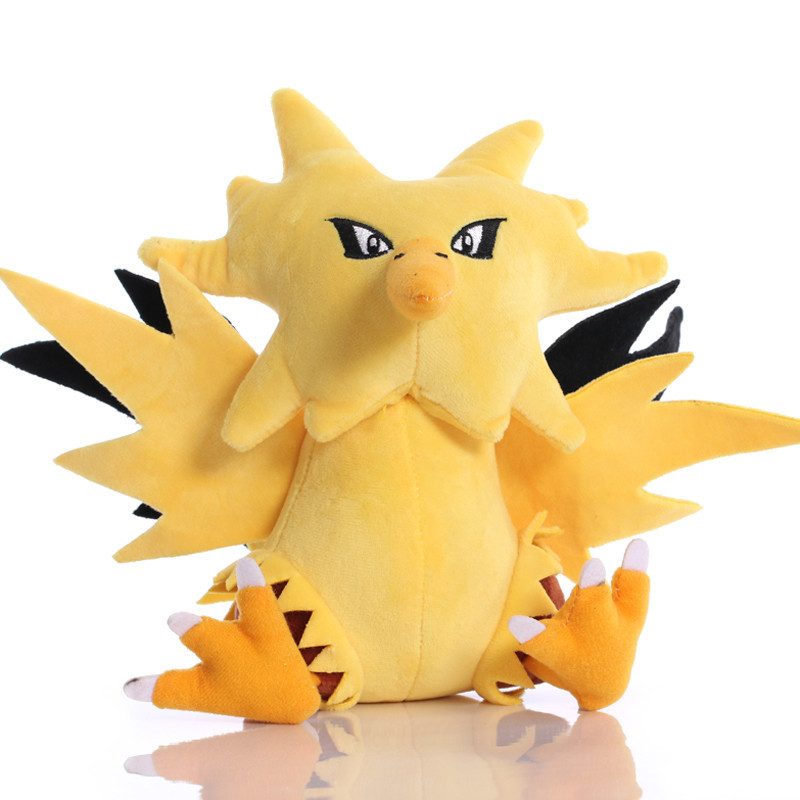 20cm Zapdos Plush Stuffed Toys Doll Anime Pokemon Zapdos Plush Soft ...