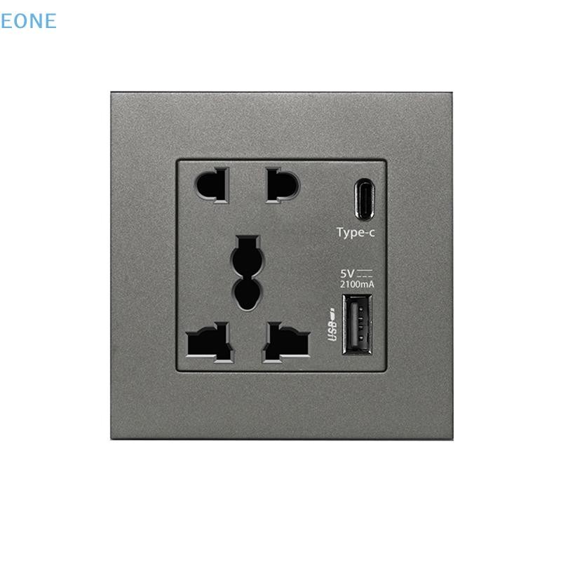EONE Power Supply 2100MA USB Socket International Panel 13A UK Wall Type C Interface HOT ...