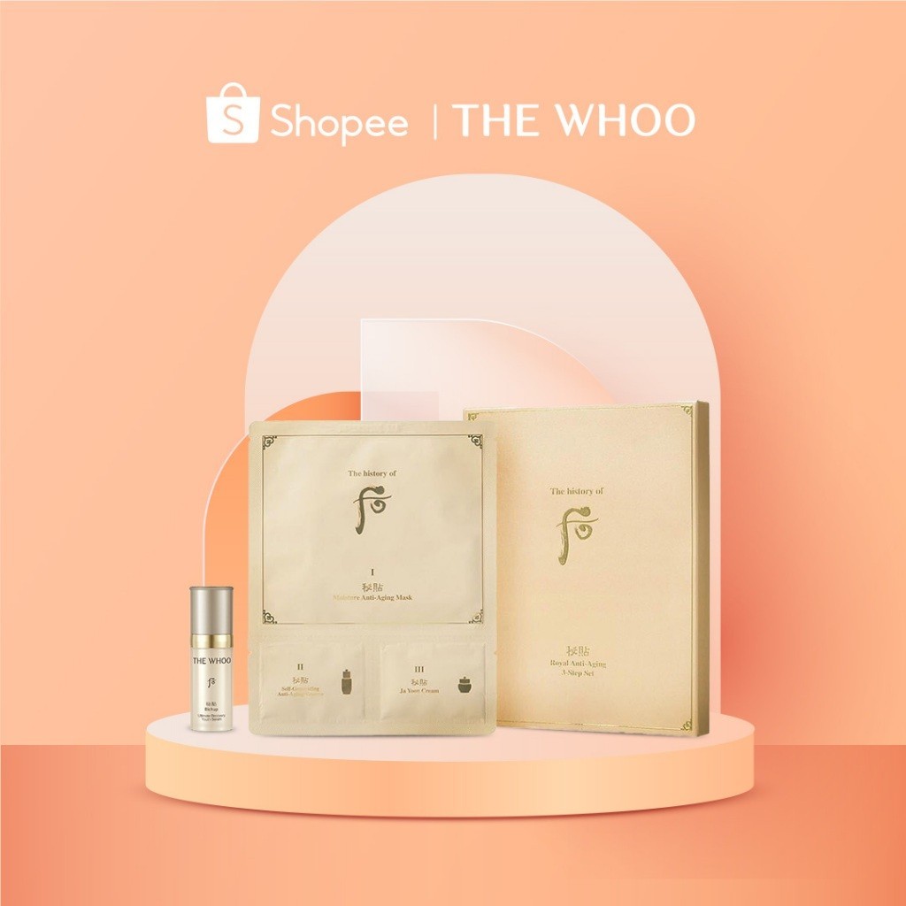 Shopee X The Whoo 3.3 Brand Box (Bichup Set Worth $74) | Shopee Singapore