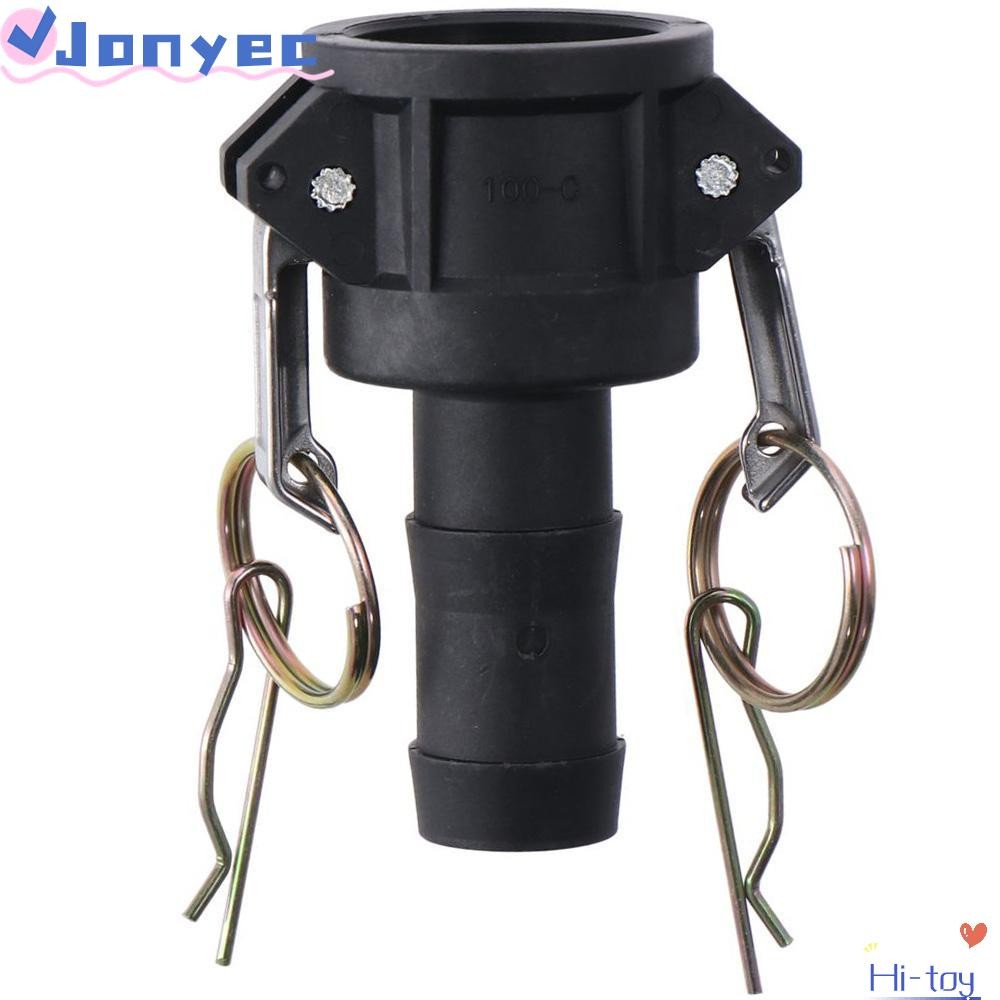 JONY1EC Poly Cam Lock Fitting, Coupling Black 1" Female Camlock x 1 ...