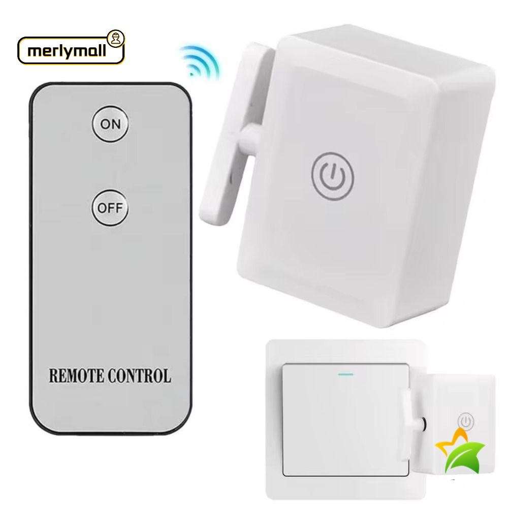 MERLYMALL Wireless Light Button, Artifact Infrared/RF Button Pusher ...