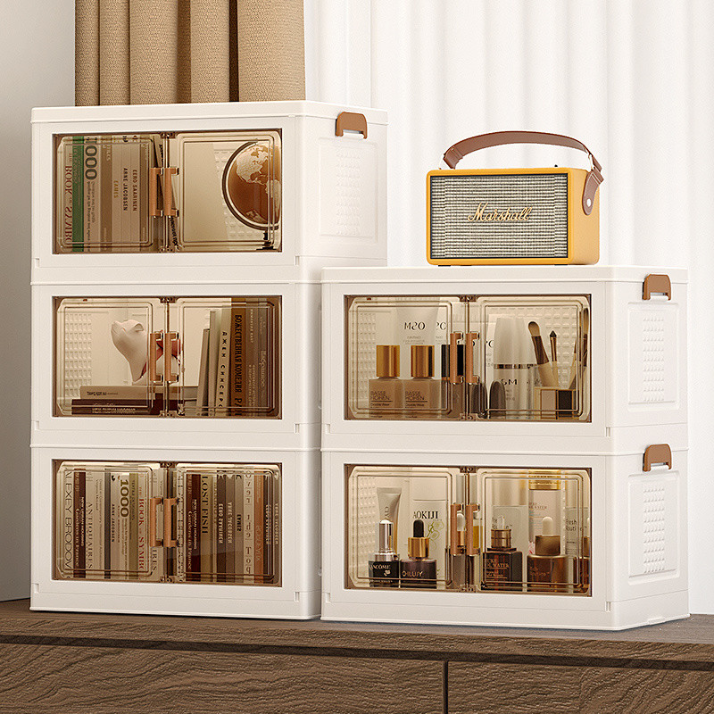 [in stock] Desktop Storage Box Multi-layer Office Desk Organizer Desk ...