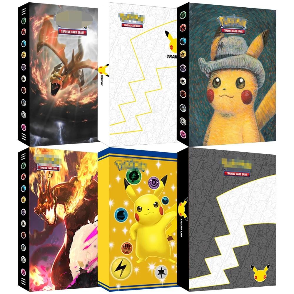 Pokemon Cards Album 240Pcs Card Book Map Letters Holder Binder ...